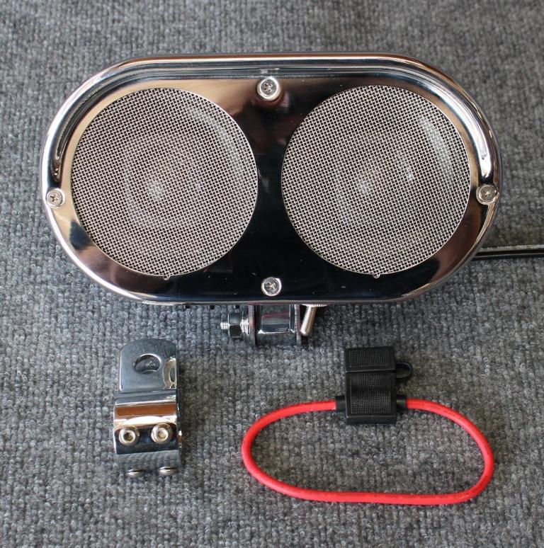 All-in-One Complete Handlebar Speaker System – So Cal Cycle Sound