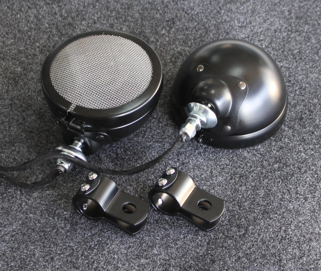 4in Black Handlebar Speakers – So Cal Cycle Sound