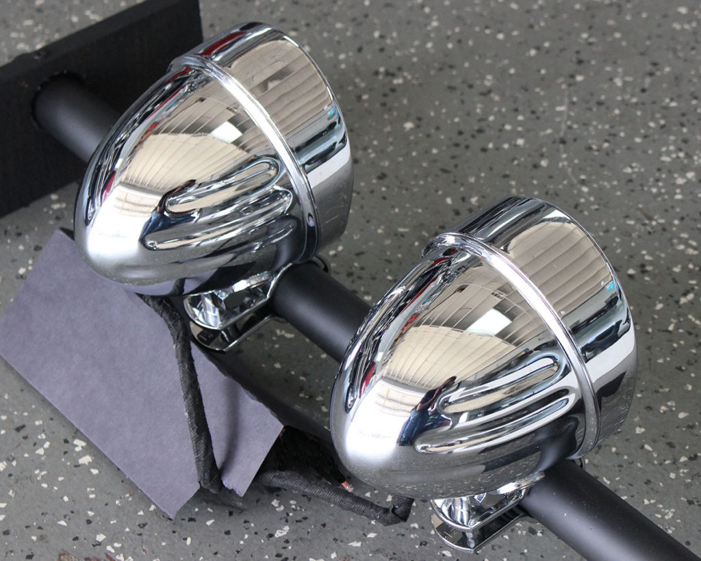 Tapered Housing 4in Chrome Handlebar Speakers – So Cal Cycle Sound